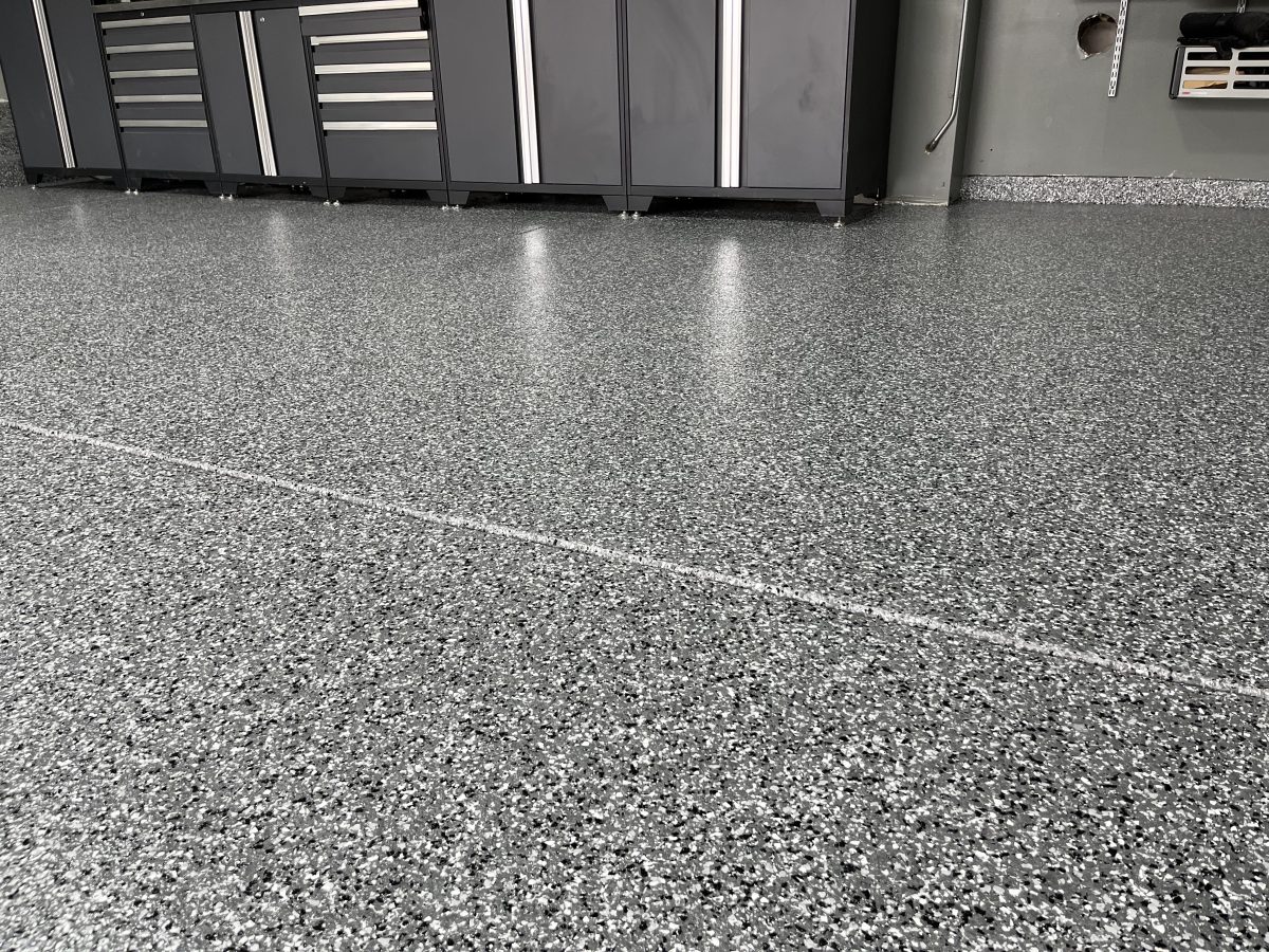 Decorative Flake Garage System – Fabian Floors